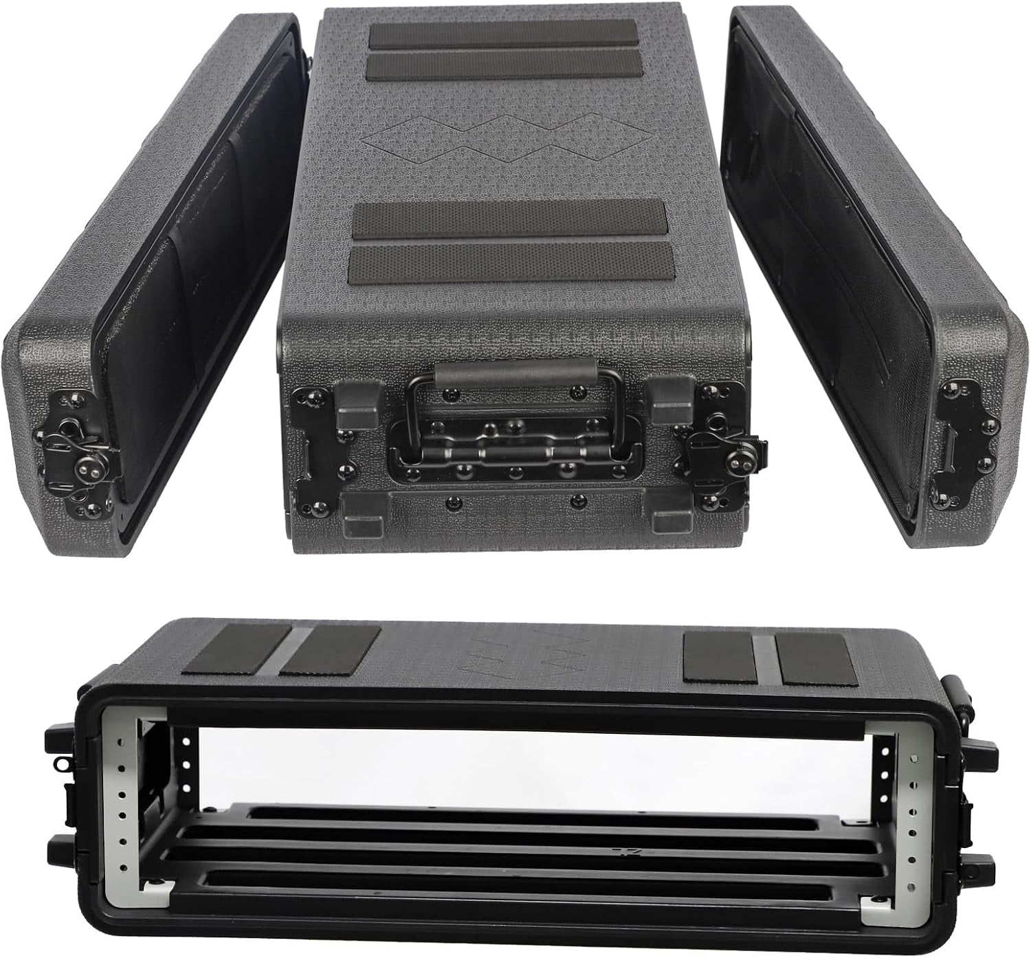 Rack Case, 2U Rack Case Shallow 12" Depth, 19" Rackmount Flight Cases ...