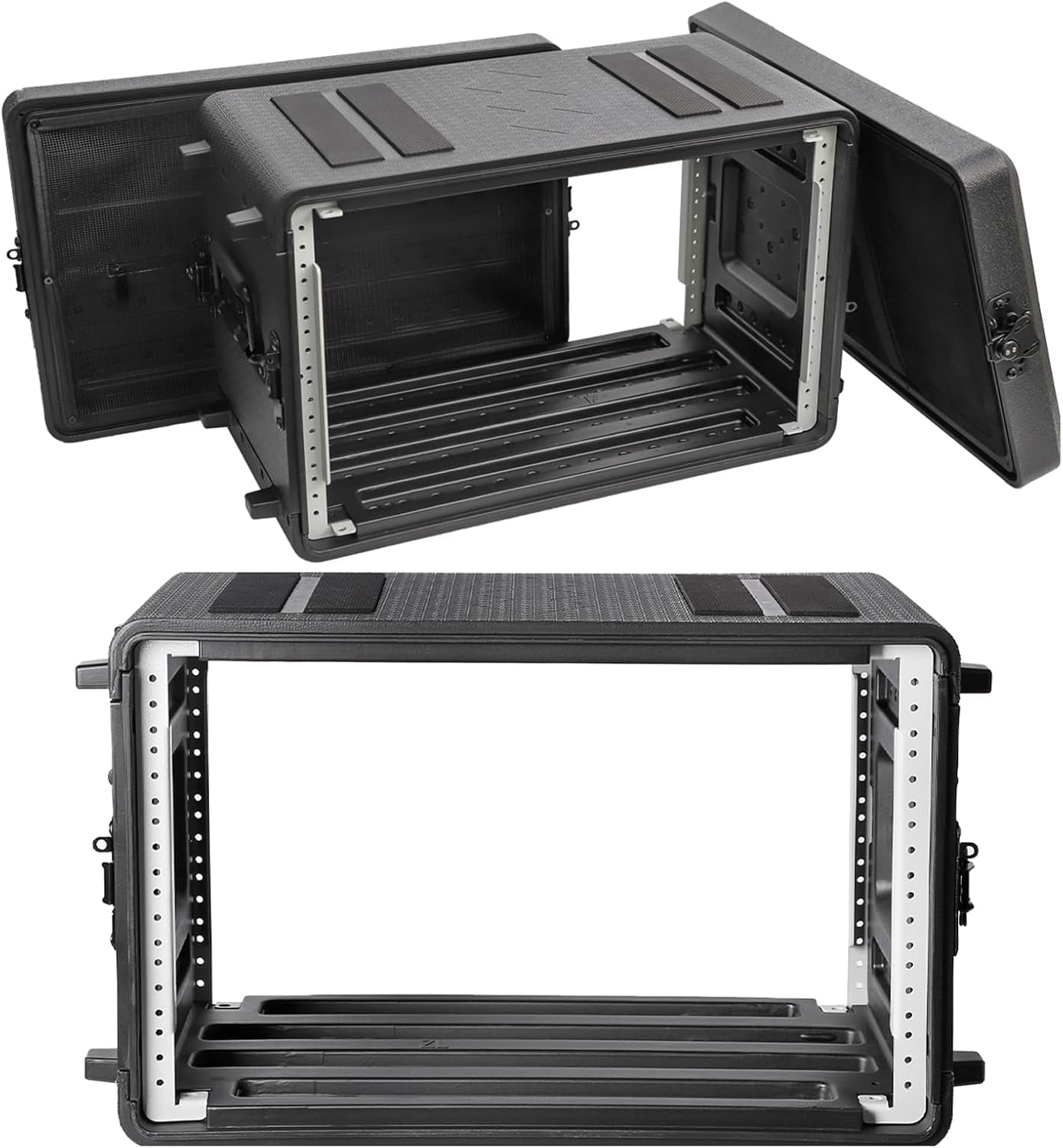 Rack Case, 6U Rack Case Shallow 12" Depth, 19" Rackmount Flight Cases ...