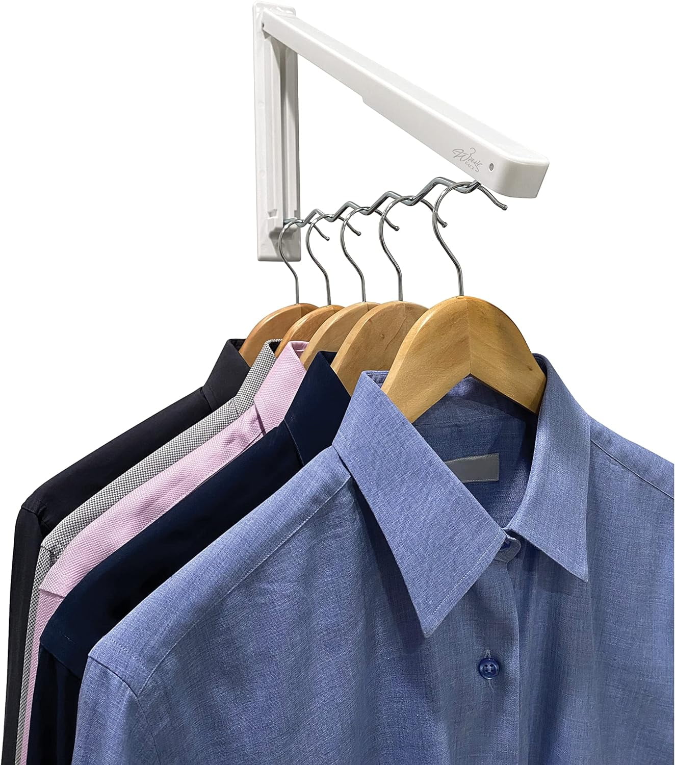 Rack Closet Organizer Folding Hanger Rack, Wall-Mounted - Walmart.com