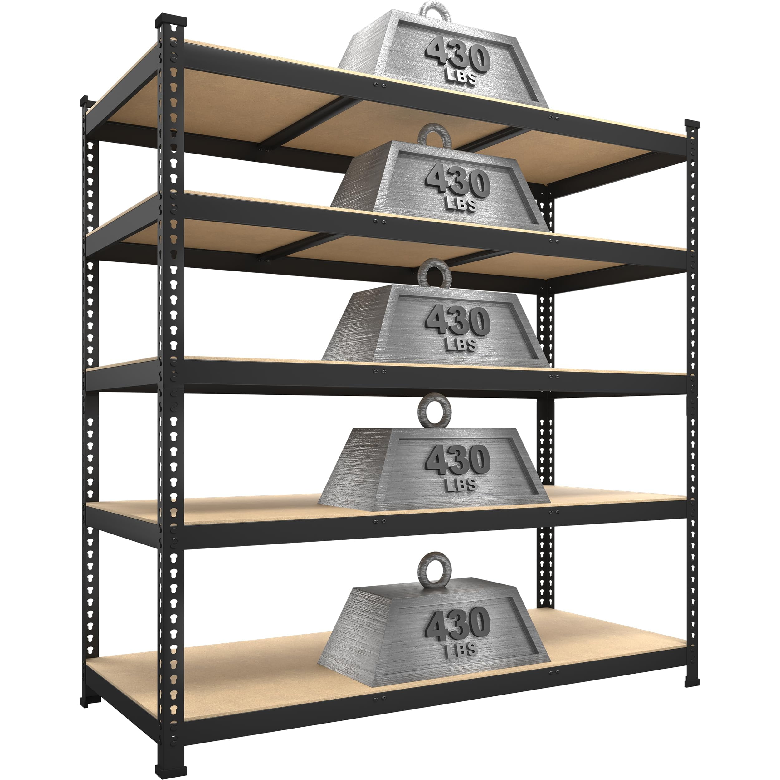 Rack for Closet Organizer, Storage Shelving System, Heavy Duty ...