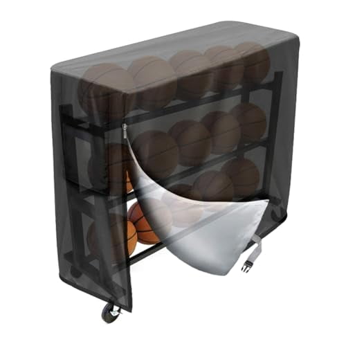 Rack Cover Garage Ball Storage Rack Cover Waterproof Sports Equipment ...