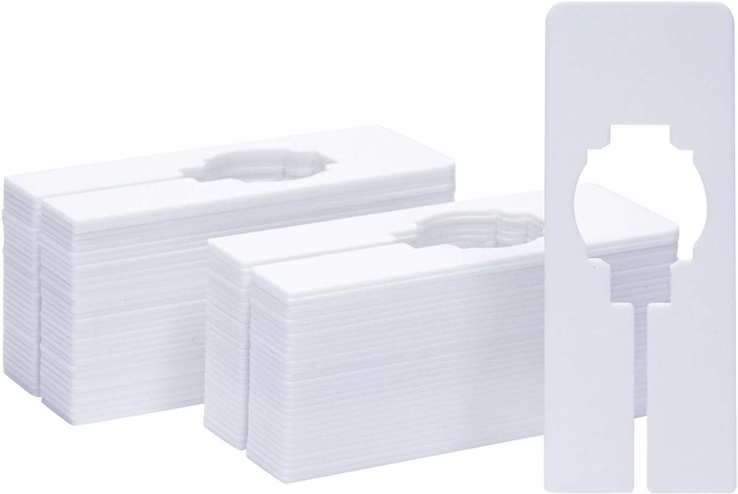 Rack Dividers 60-Pack Plastic Closet Dividers for Hanging Clothes - 5 x ...