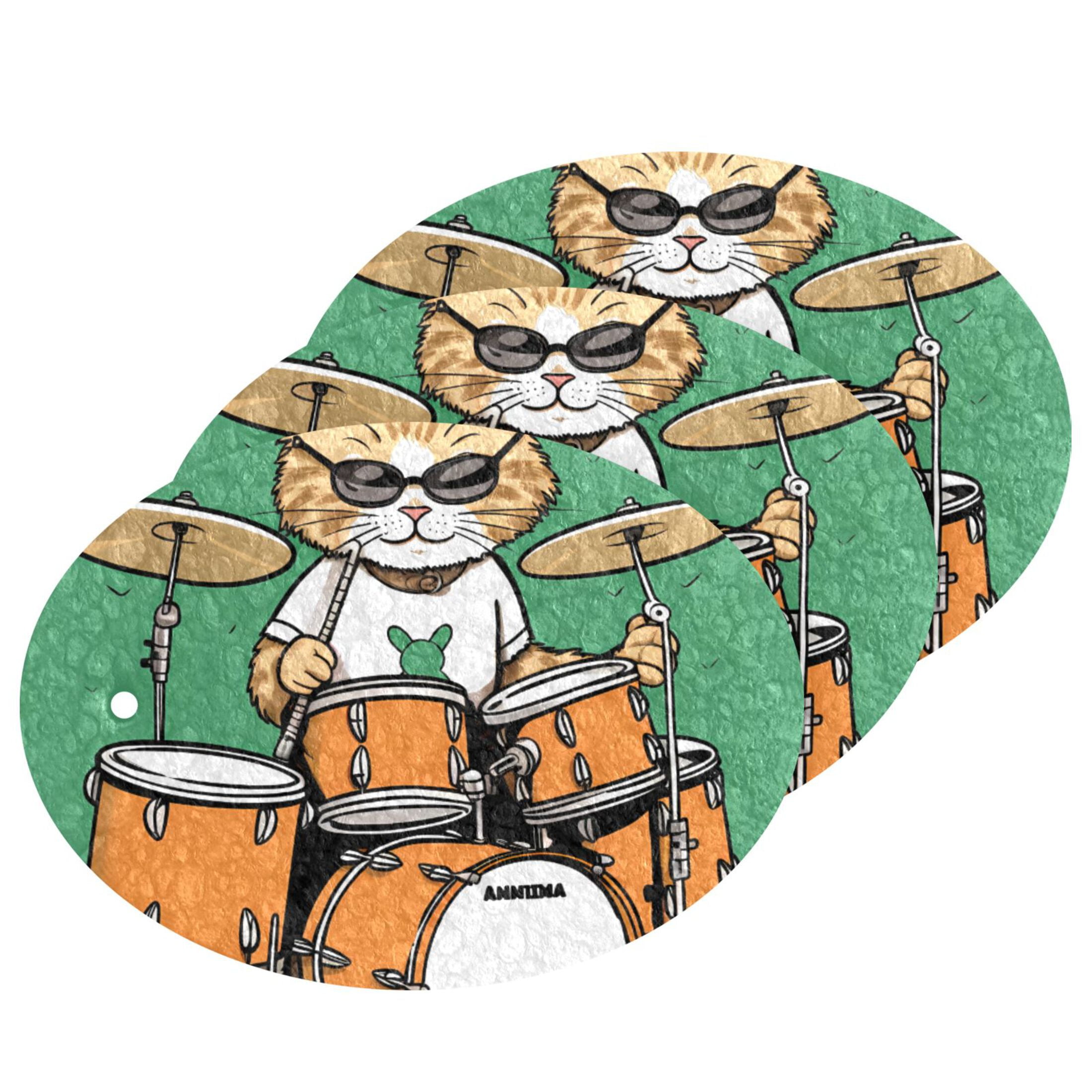 Rack Drum with Cat 3 Pack Dish Sponges Bulk Natural Sponges Compressed ...