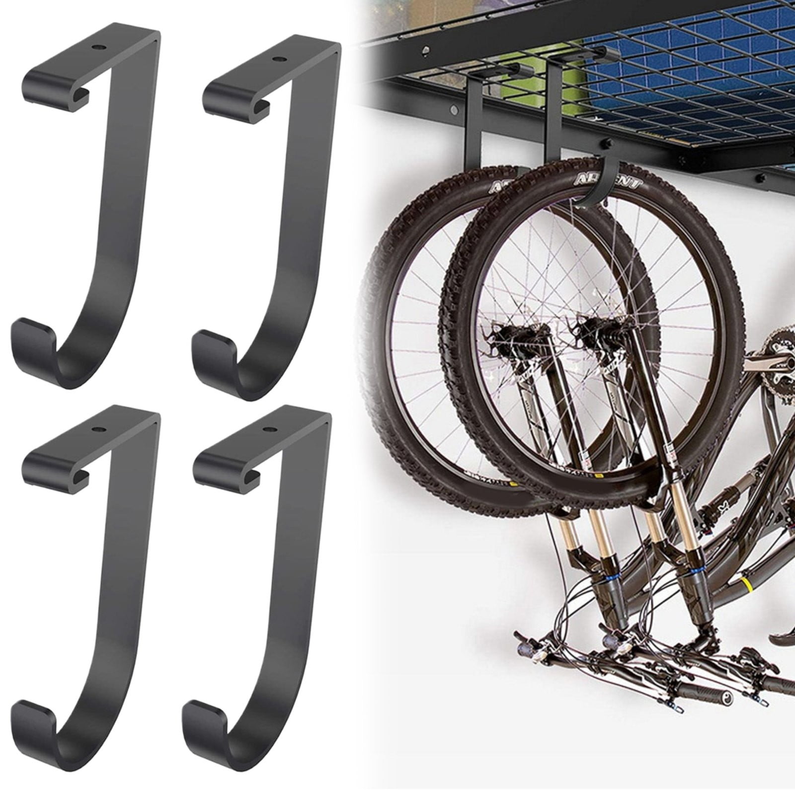 Rack! Heavy Duty On Storage Flat Hook Accessory For Garage Ceiling ...
