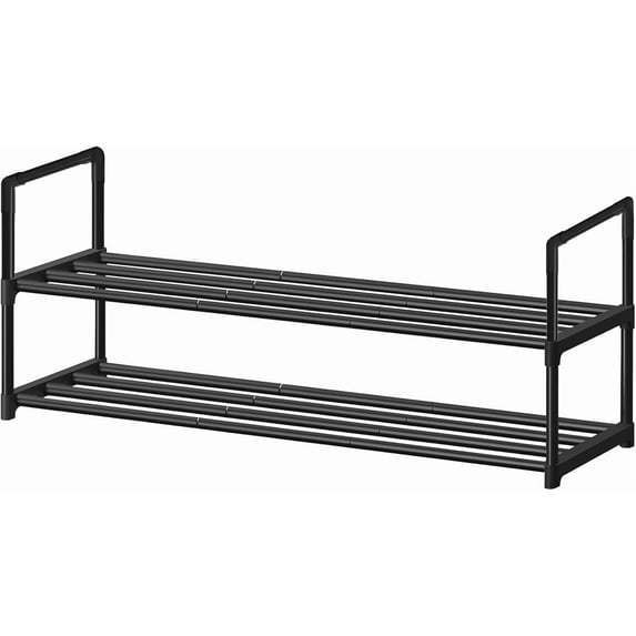 Rack - Metal Rack Organizer - Stackable Storage Shelf for Entryway ...