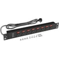 Rack Mount Power Strips,8 Outlet Strips Surge Protector with Individual ...