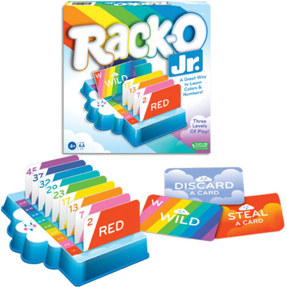 Rack-O Junior [GAMES (MISC)] Table Top Game, Board Game - Walmart.com