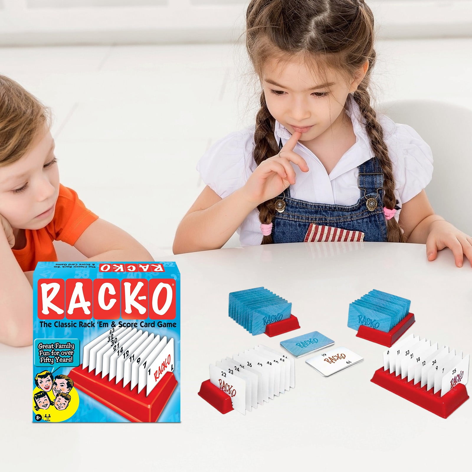 Rack-O Retro Game by Winning Moves Games USA, Family Games for Kids and ...