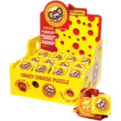 Rack Pop Crazy Cheese Display With 12 Games - Walmart.com