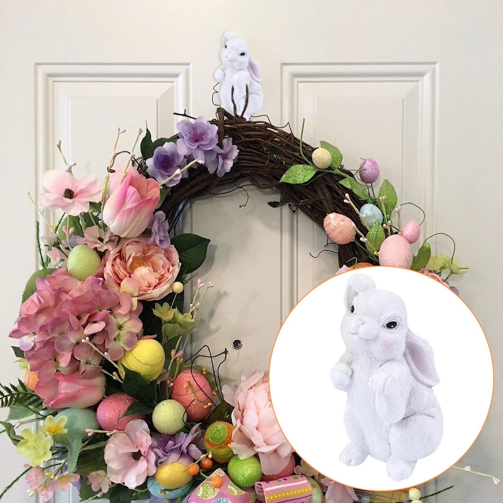 Rack,Rabbit Resin Viscose Hook Free Punching Hook Kitchen Wall Tile ...