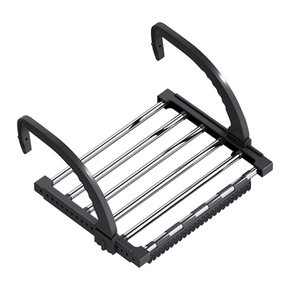 Rack Rail Towel Holder 40*32cm Black Clothes Dryer Rack Rail Drying ...