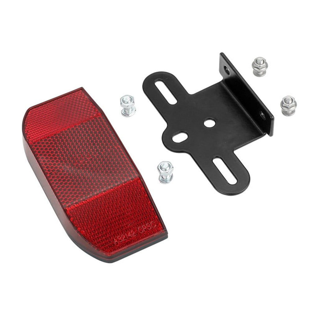 Rack Reflector Bike Parts Includes Stand Rear Tail Light for All Bikes ...