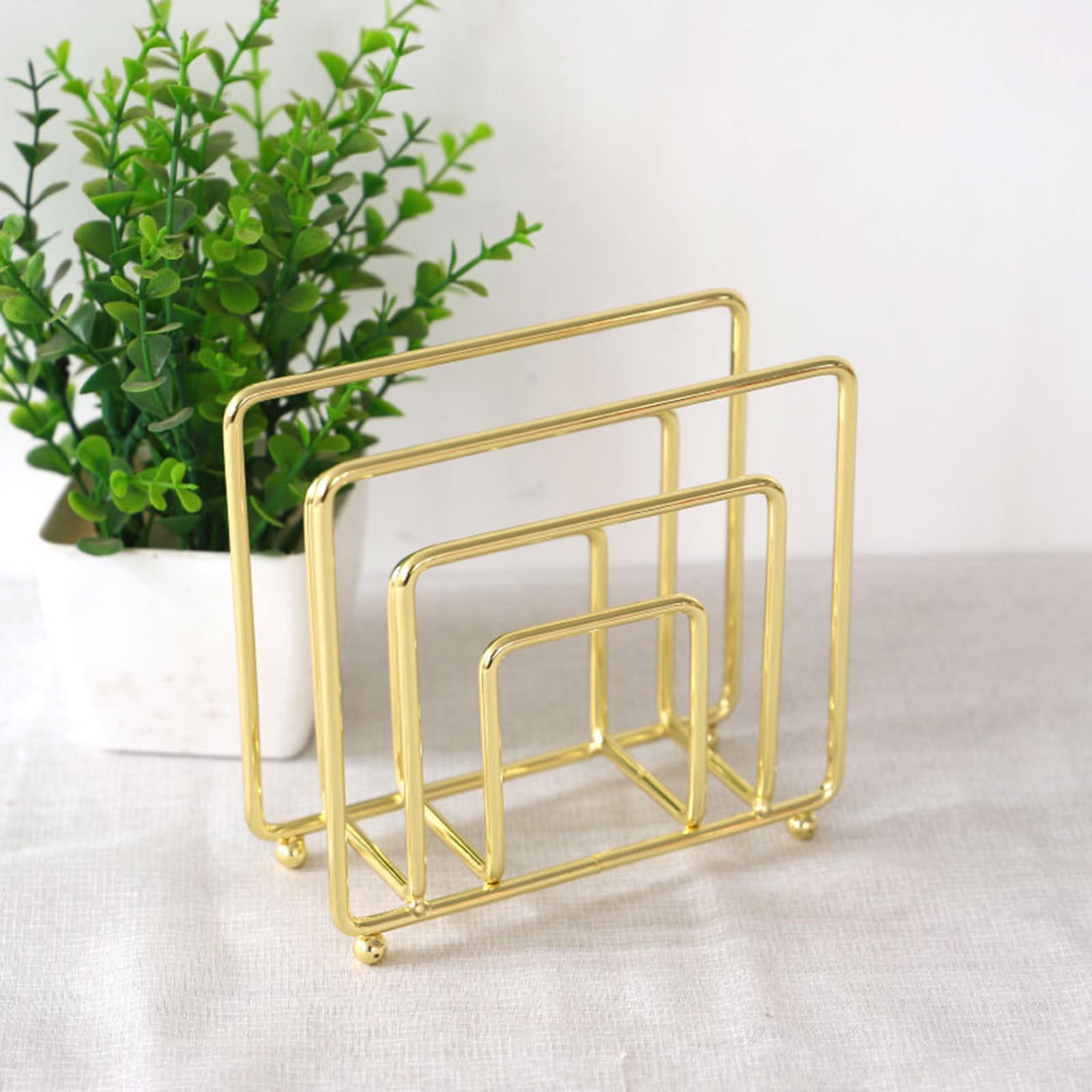 Rack Shelf For Kitchen Black Three Door Square Table Paper Towel Clip ...