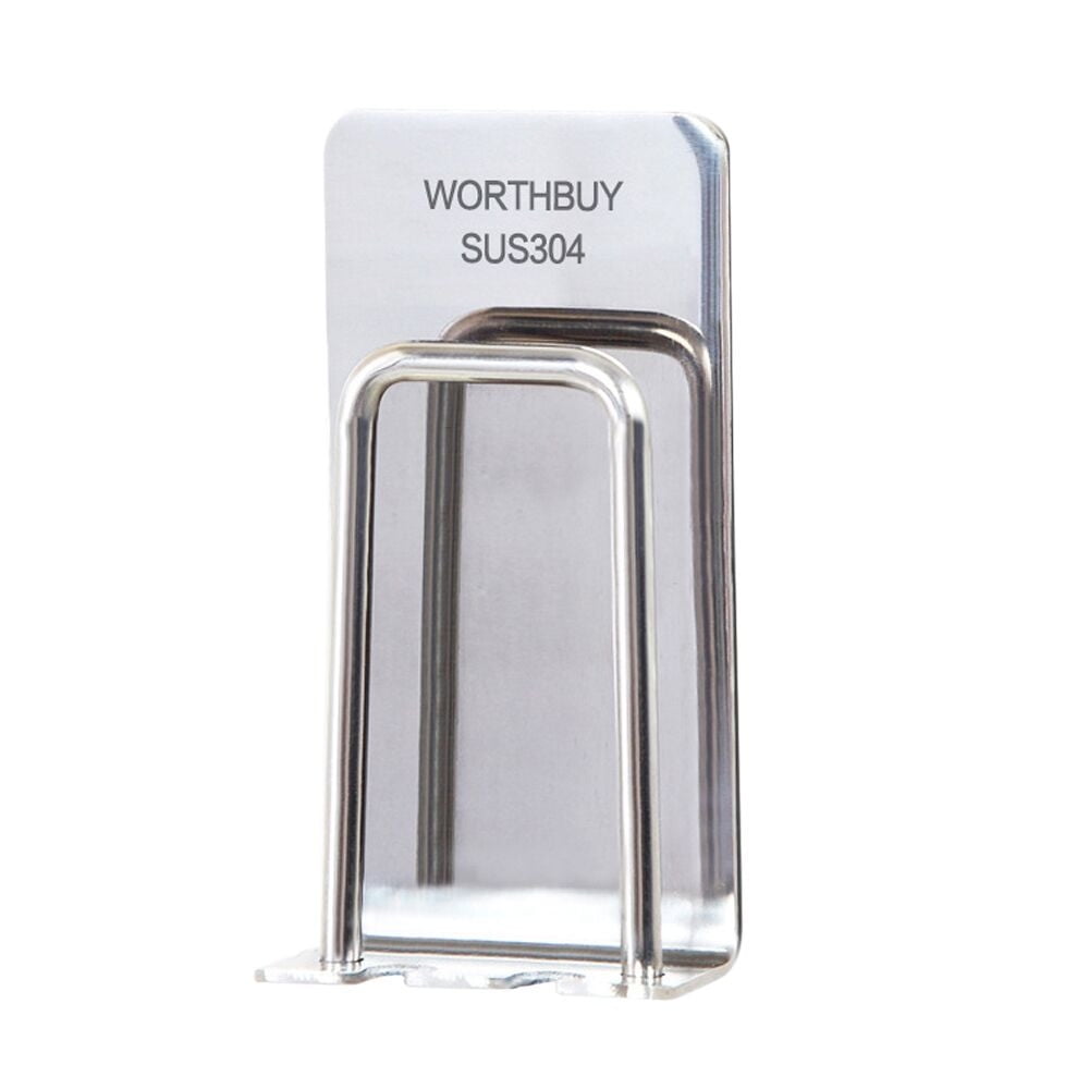 Rack Steel Toothbrush Organizer Holder Toothpaste Bathroom Stainless ...