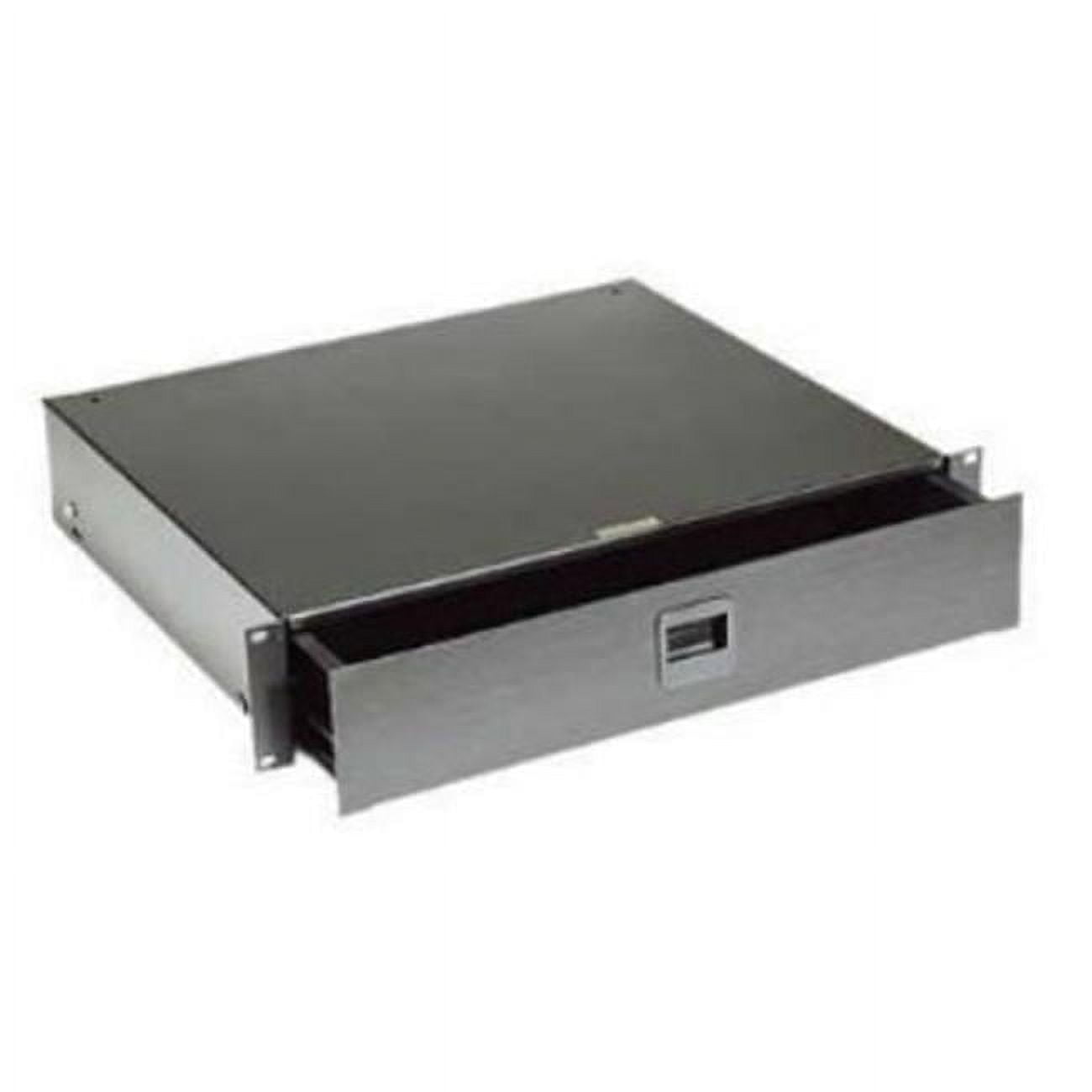 Rack Storage Drawer - 2U - Black - Walmart.com
