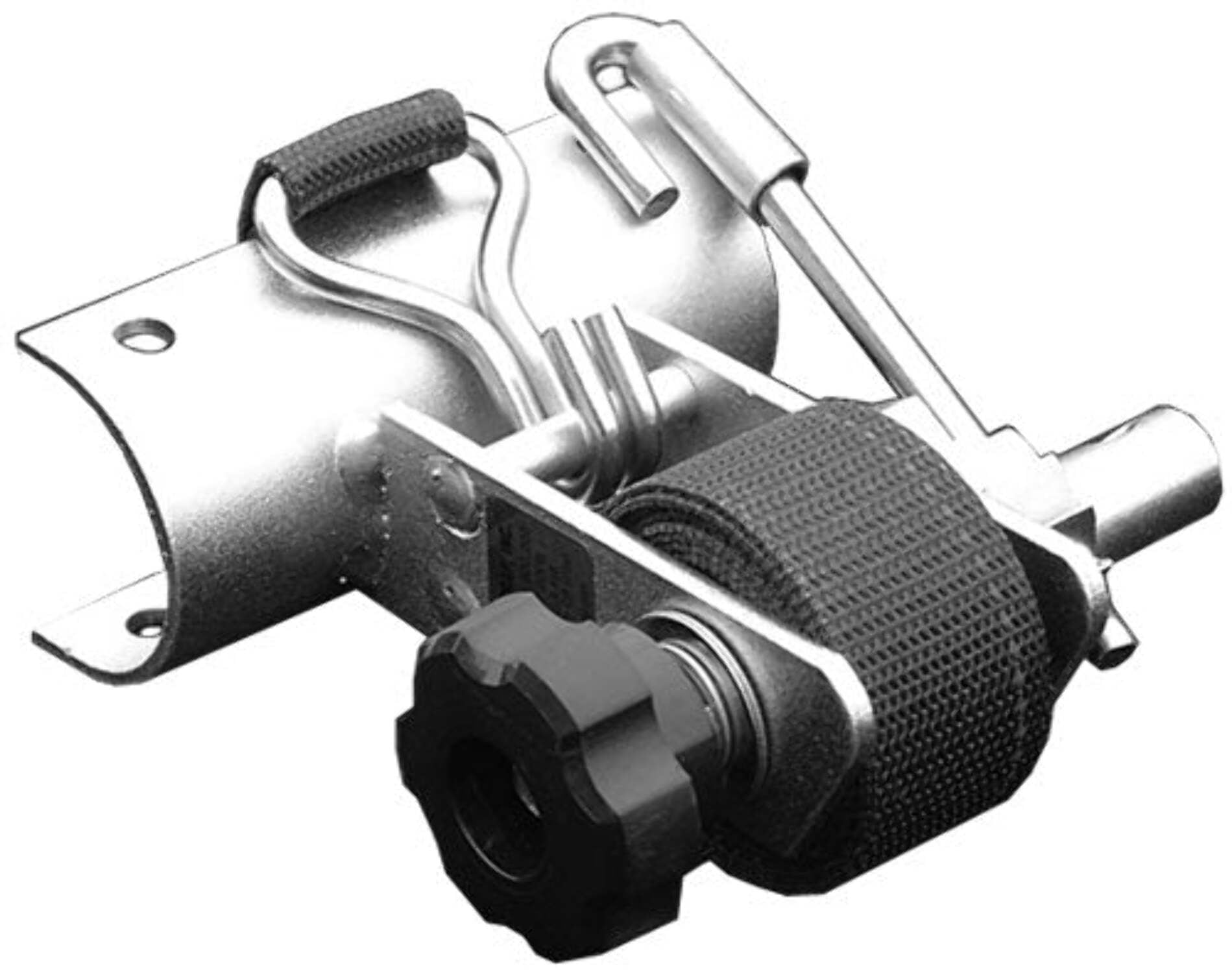 Rack Strap Curved Mounting Bracket For 1-5/8 Inch O.D. Round Pipe ...