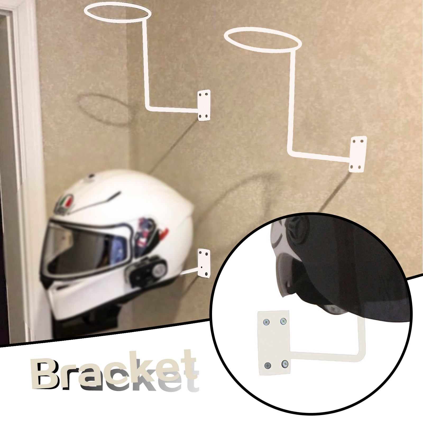 Rack The Screw Display Motorcycle on Stand Wall Display Hat Stand ...