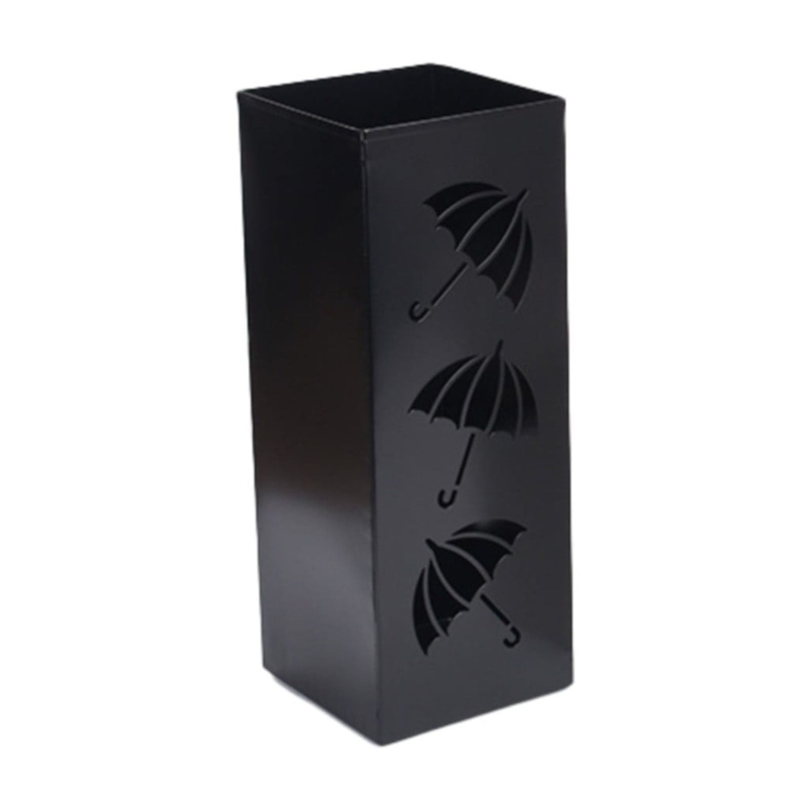 Rack - Wire Shelving - Stand-Alone Metal Square Umbrella Stand Black(1 ...