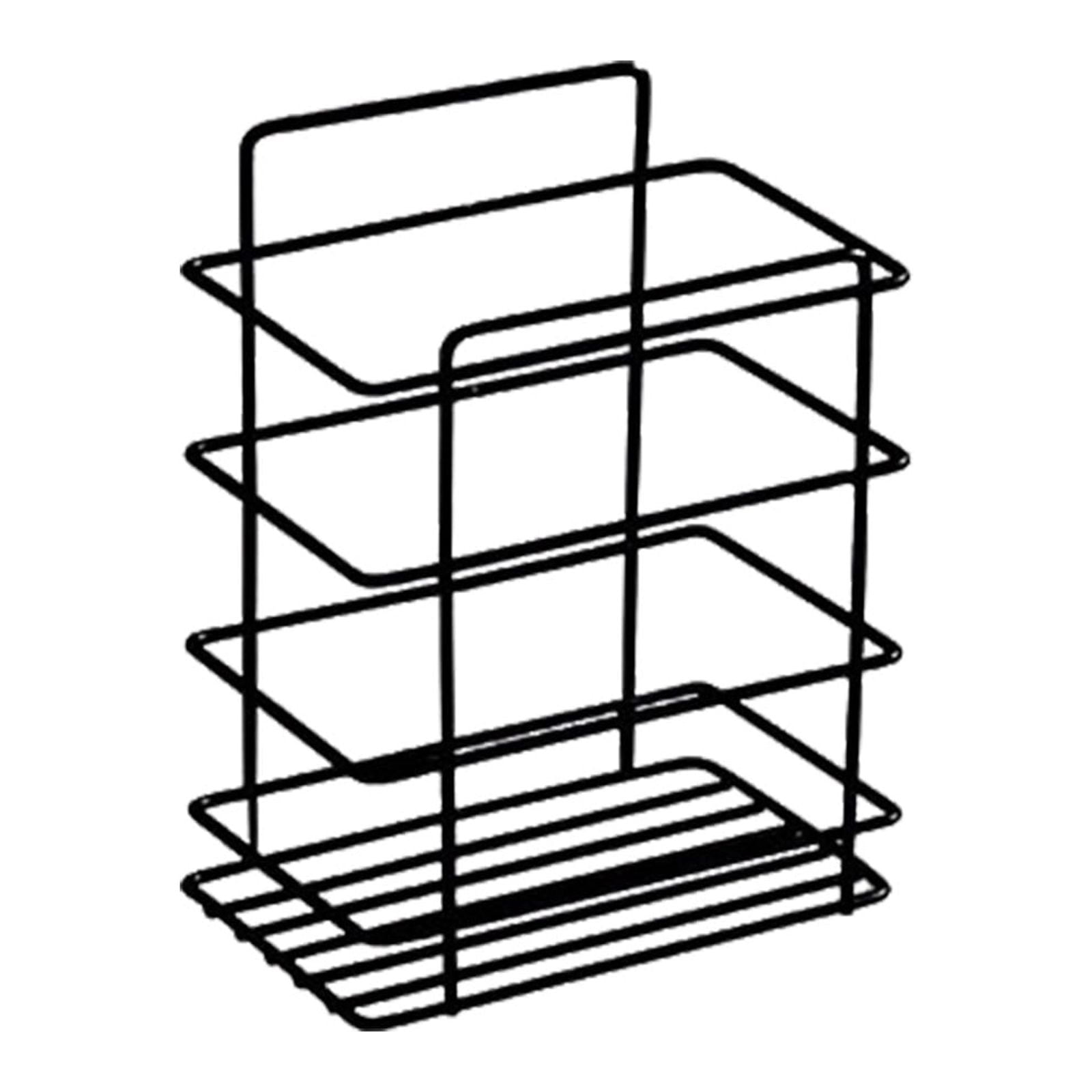 Rack Wire Shelving Wrought Bathroom Shelf Perforation Bathroom Soap ...