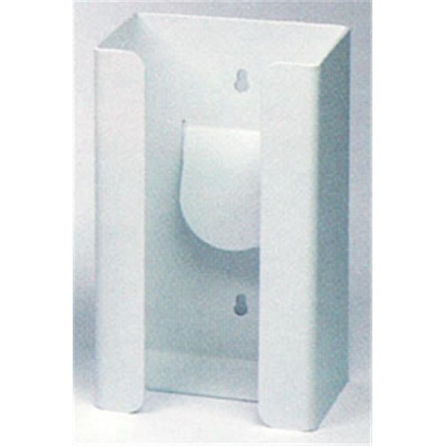 RackEm Racks 1-Box Vertical Plastic Glove Dispenser - White Heavy- Duty ...