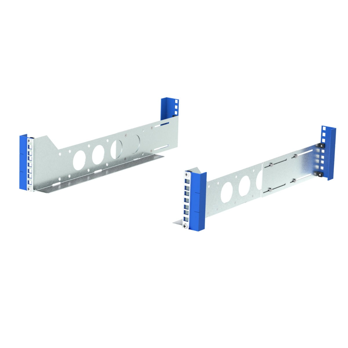 RackSolutions 3U Universal Rail 20in Depth - Adjustable Rack Rails, 200 ...