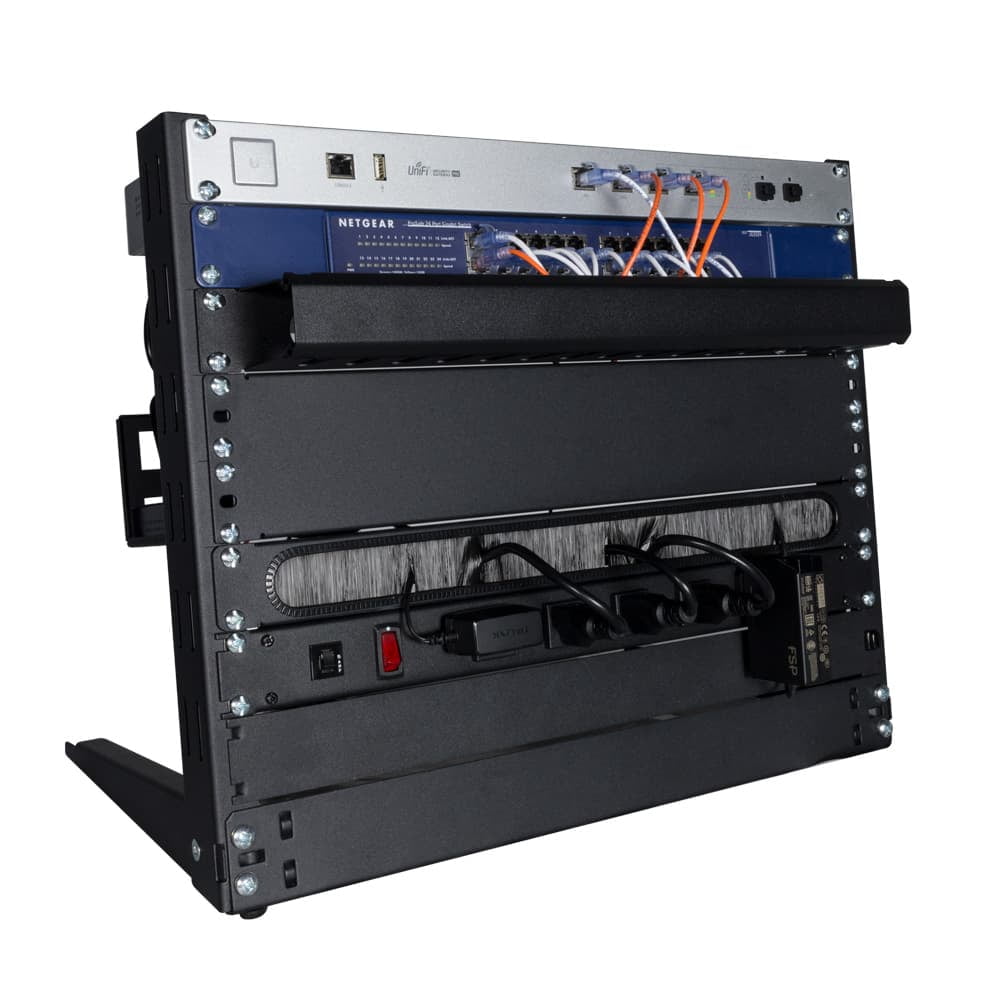RackSolutions 8U Open Frame 2Post Desktop Server Rack - Lightweight ...
