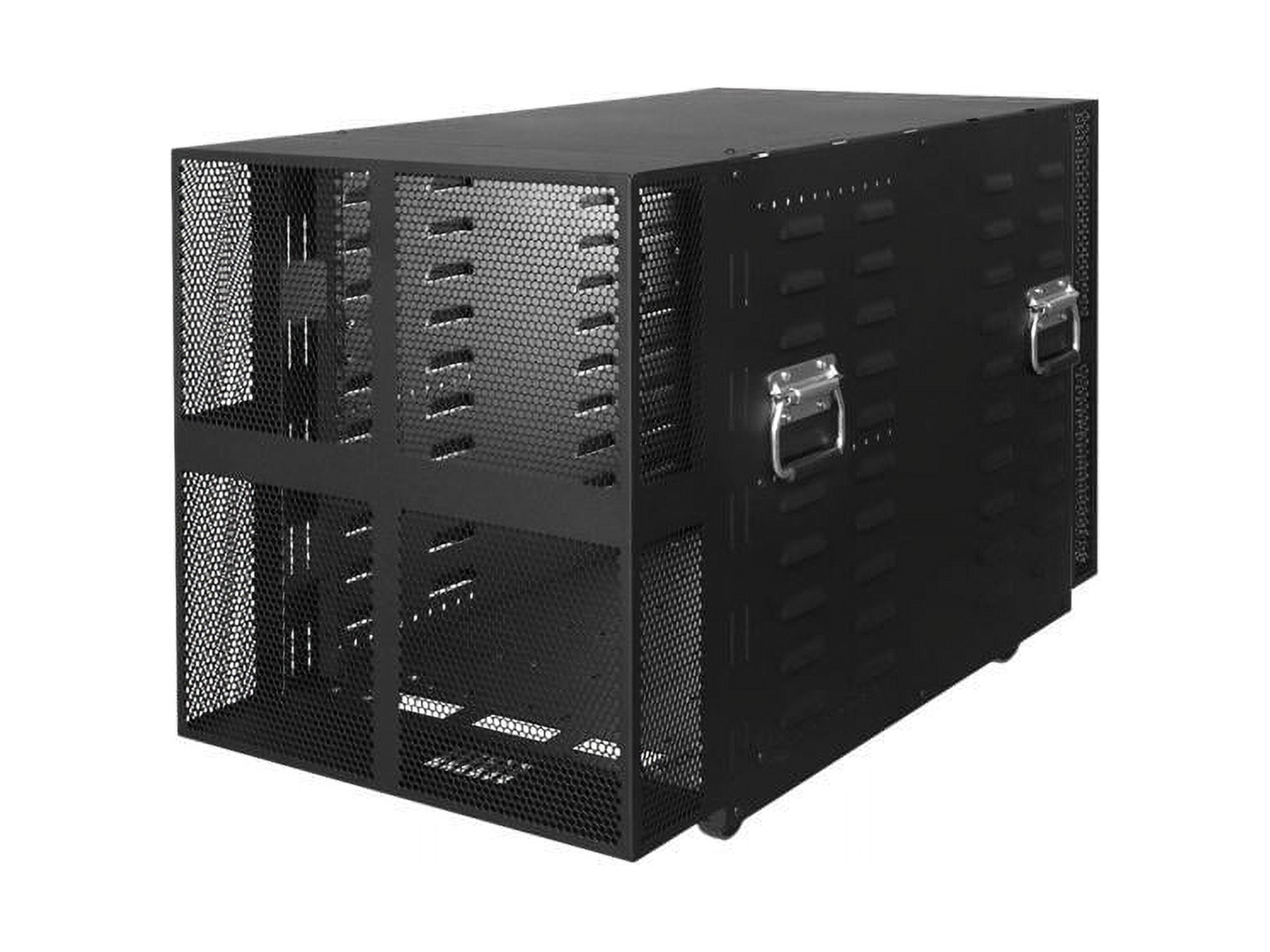 RackSolutions 12U Portable Server Rack, Adjustable Depth, Lockable ...