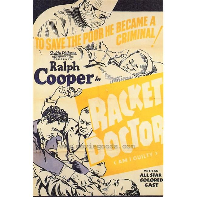 Racket Doctor Movie Poster - 27 x 40 in. - Walmart.com