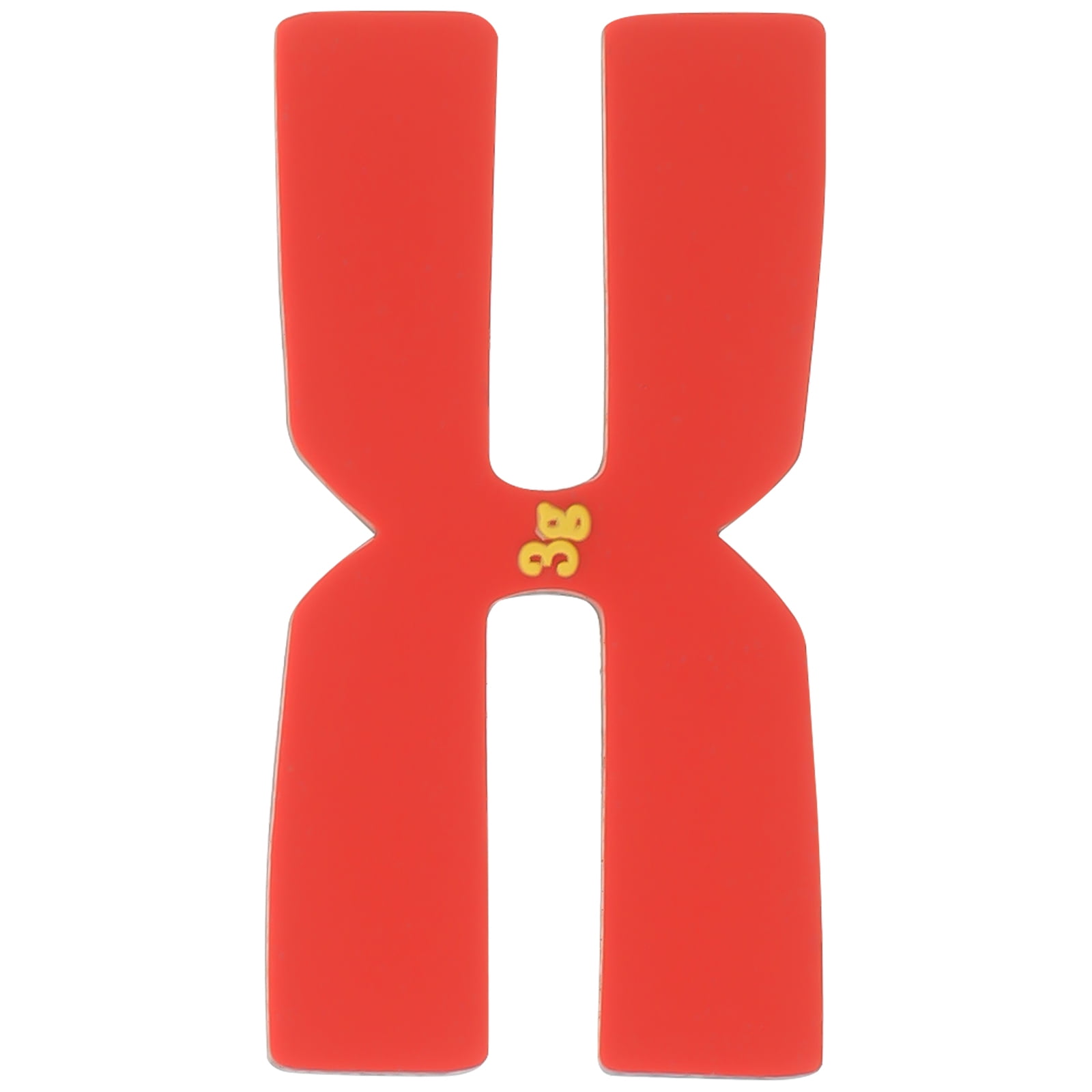 Raindrops Red Silicone Tennis Racket Weighted Pad for Enhanced ...