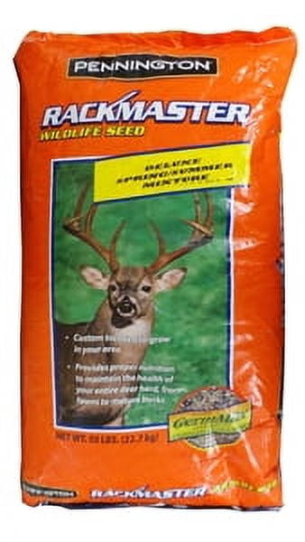 Rackmaster Grow Deer Spring/Summer Food Plot Seed Mix - 10 Lbs ...