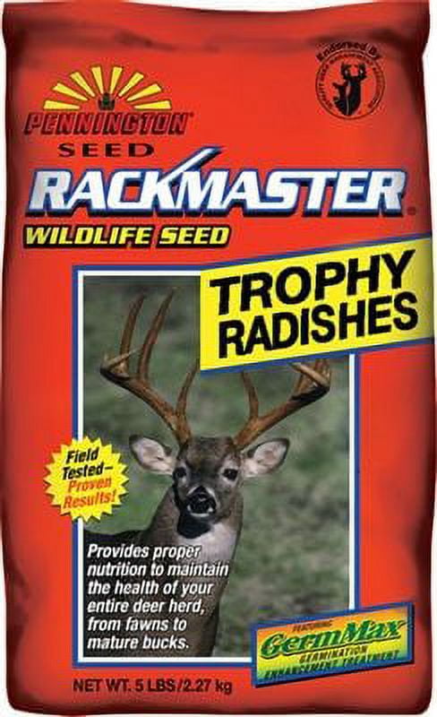 Rackmaster Trophy Radish Food Plot Seed - 5 Lbs - Walmart.com