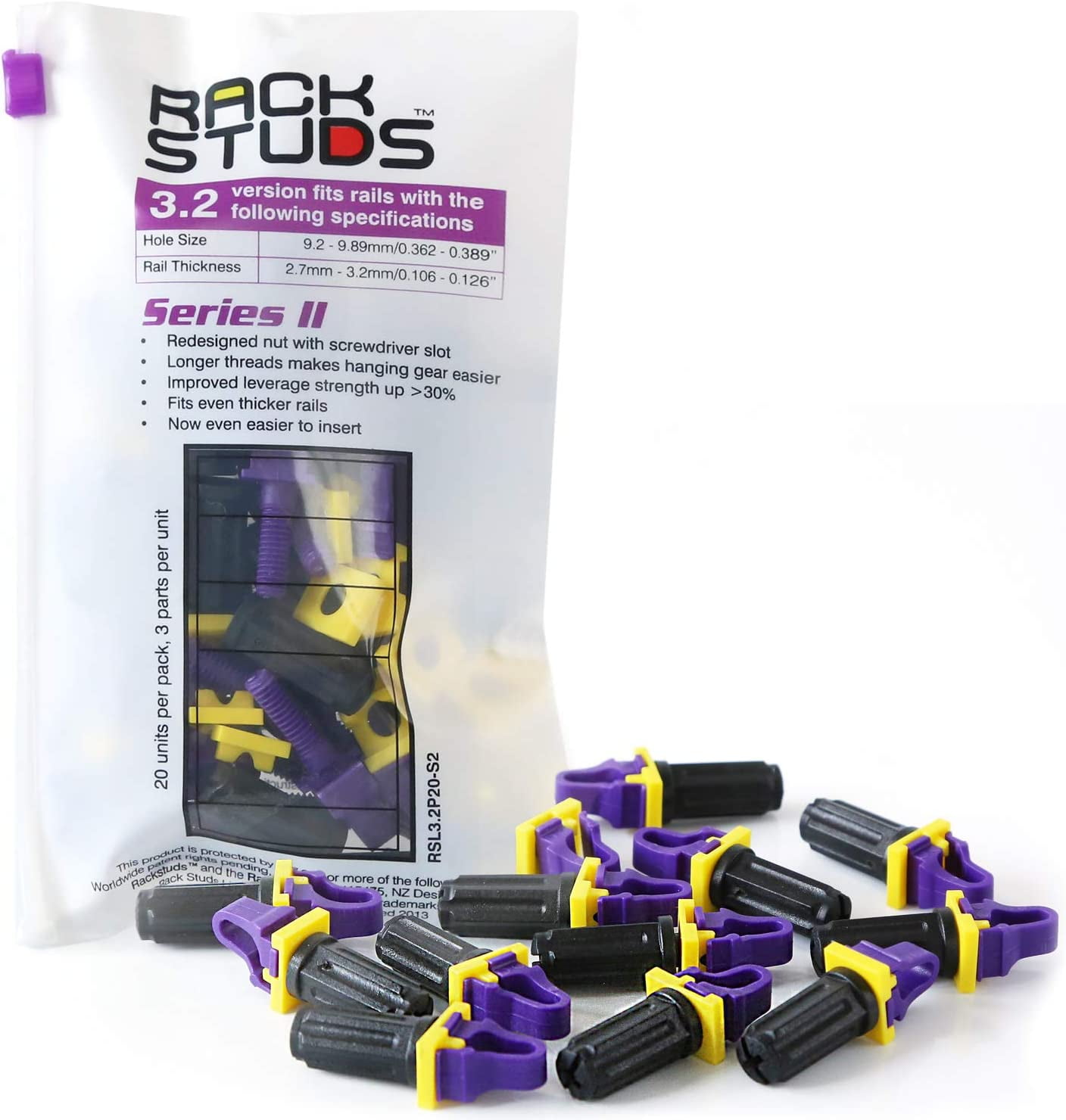 Rackstuds P20 Rack Mount Solution Series II No More Cage Nuts! The ...