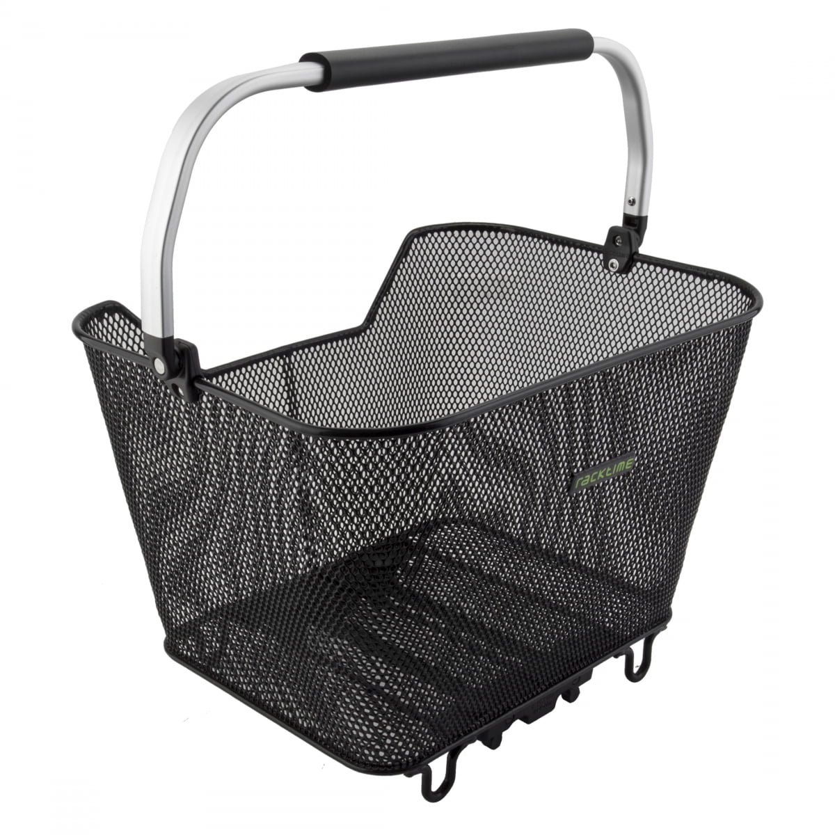 Racktime Baskit Deluxe Black Aluminum/Steel 17.7x13x11.8` - Walmart.com