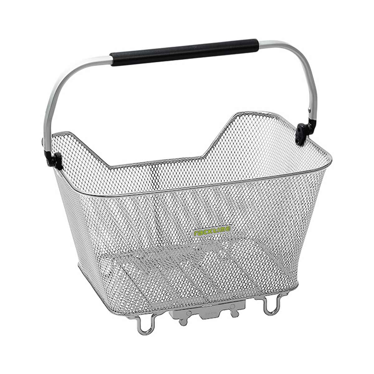 Racktime Baskit Deluxe Silver Aluminum/Steel 17.7x13x11.8` - Walmart.com
