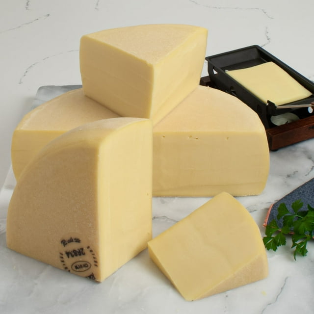 Raclette Suisse Classique Cheese - Whole Wheel (11 pound) - Walmart.com