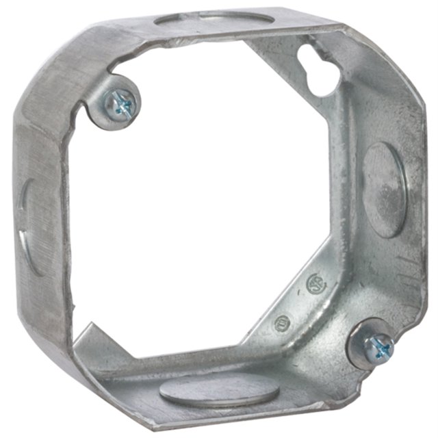 Raco 130 Octagon Electrical Extension Ring, Steel, 4" - Walmart.com