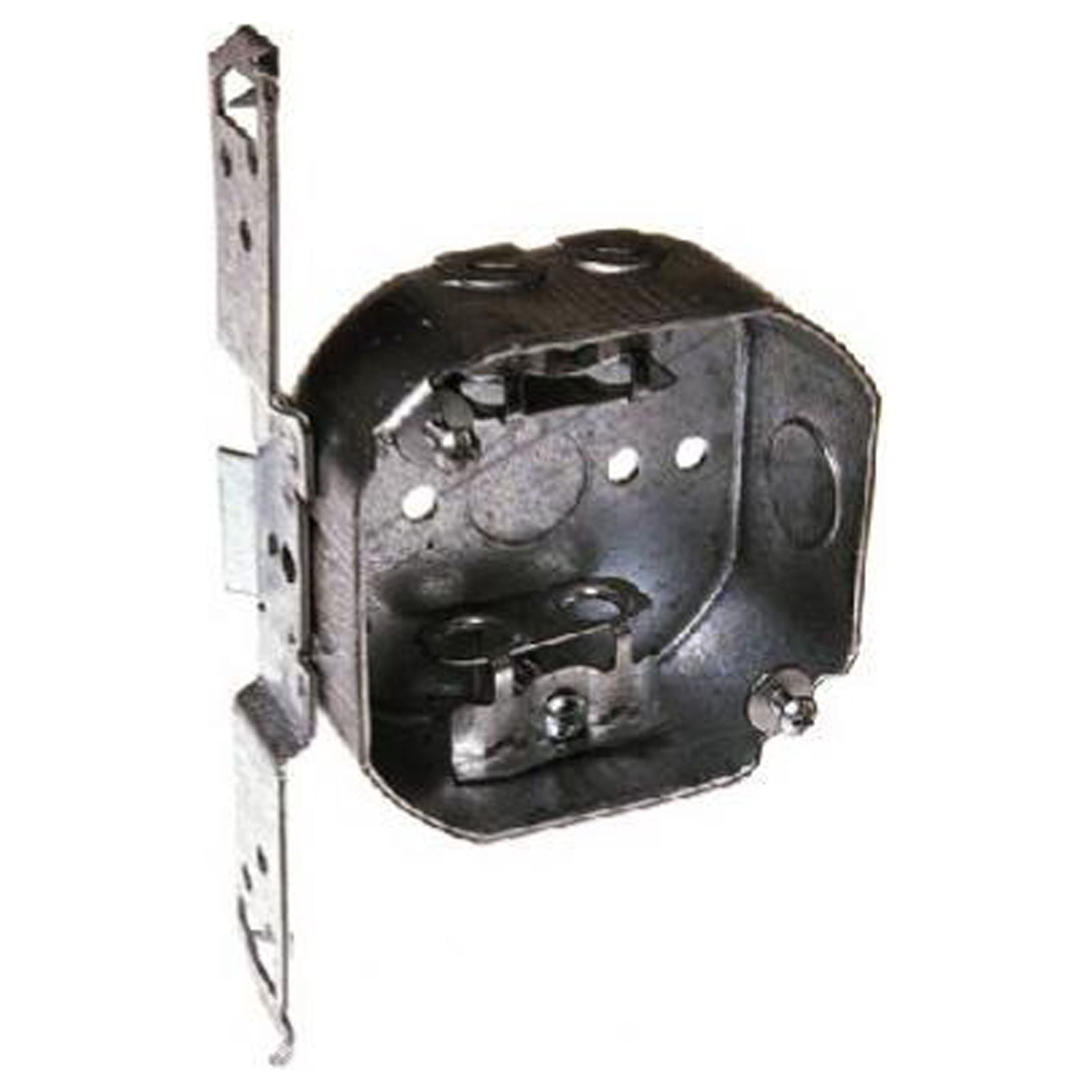 Raco 155 Octagon Box, TS Bracket, BX Clamps, 4 x 1.5-In. - Quantity 25 ...