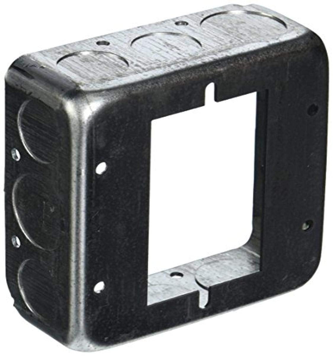 Raco 22.5 cu in Square Metal 2 gang Extension Ring Gray - Walmart.com