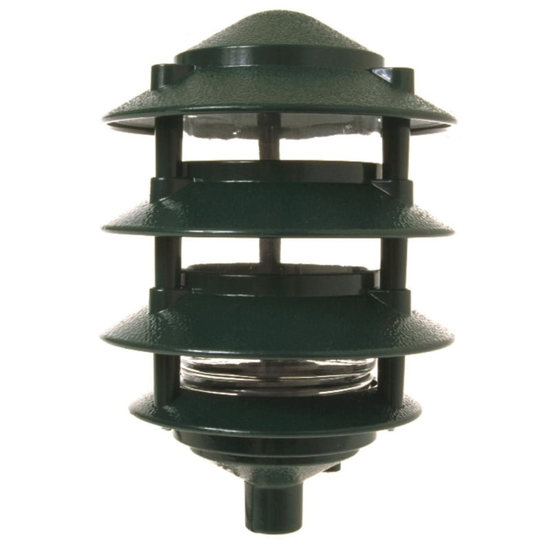 Raco 5893-8 4 Tier Green Incandescent Metallic Garden Light - Walmart.com