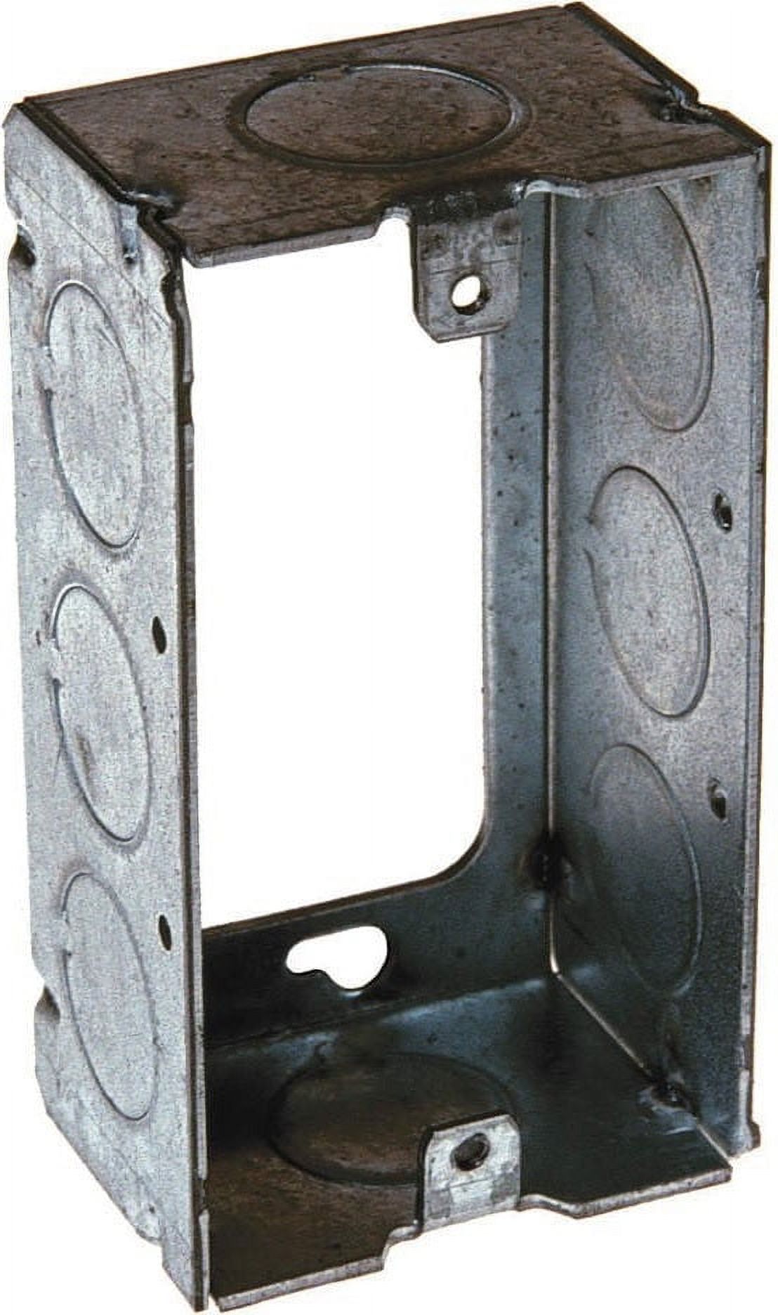 Raco 653 Utility Box Extension Ring, Galvanized, 4" L x 2" W x 1-1/2" D ...