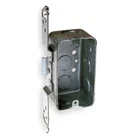 Raco 662 Electrical Box, 13 Cu In, Handy Box Type, 1 Gang, Galvanized ...