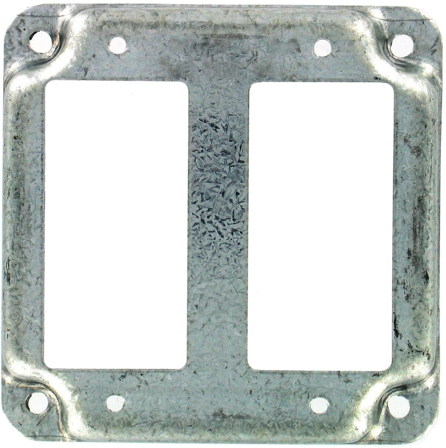 Raco 809C 4" Square 2 GFCI Exposed Work Cover - Walmart.com