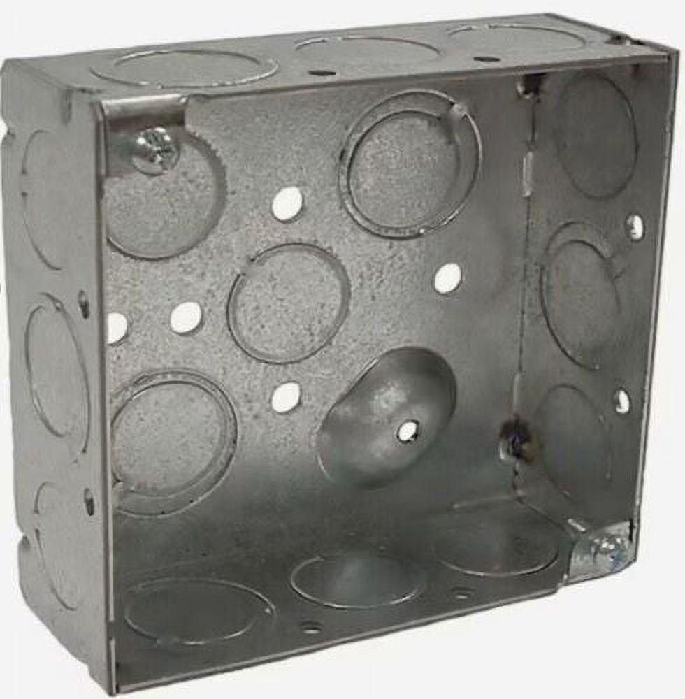Raco 8189 Steel 4" x 4" x 1-1/2" 2-Gang Welded Corners Square ...