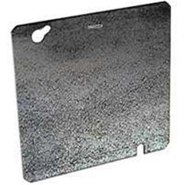 Raco 832 Blank Flat Square Electrical Box Cover, 4-11/16 in L x 4-11/16 ...