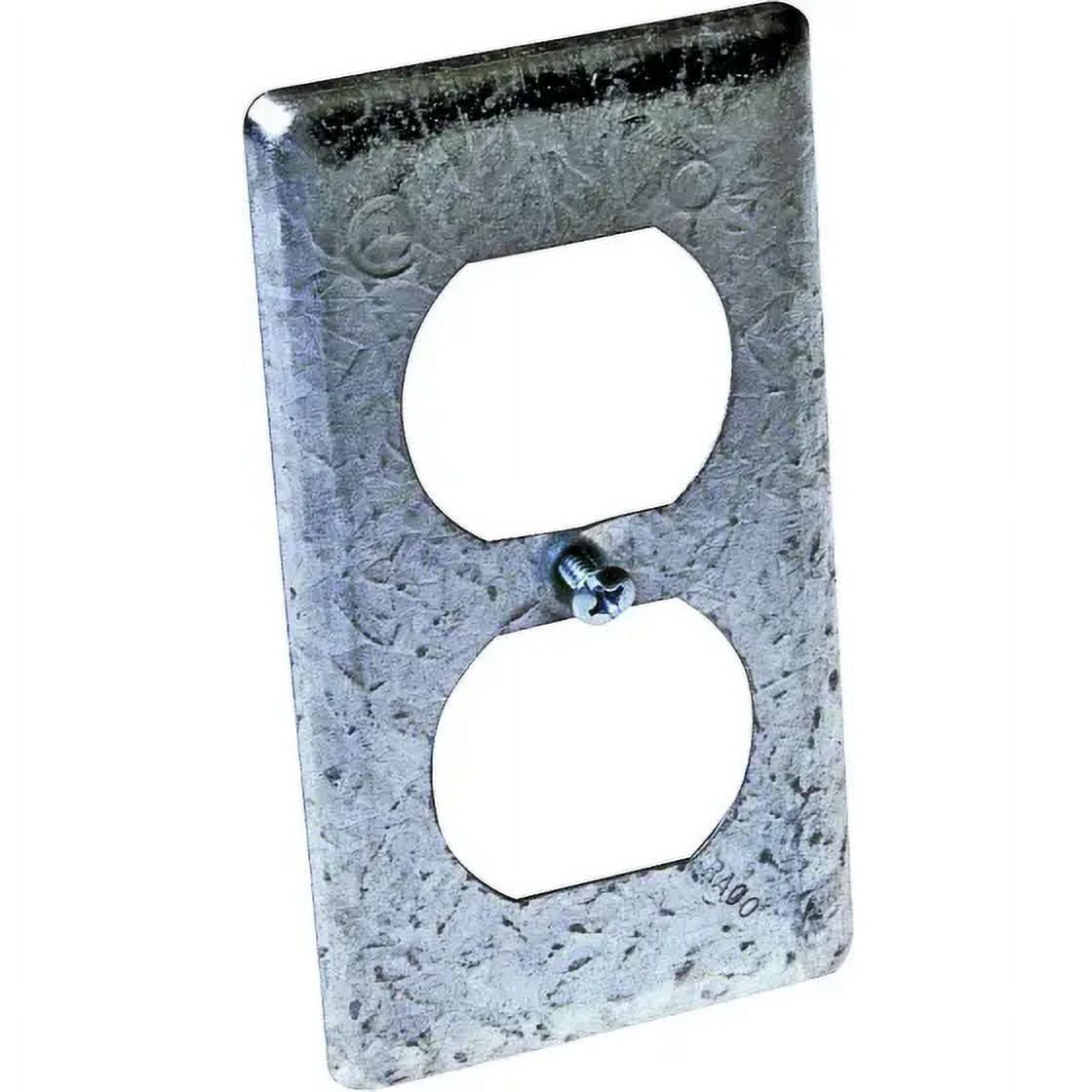 Raco 864 Duplex Receptacle Utility Box Cover, Each - Walmart.com