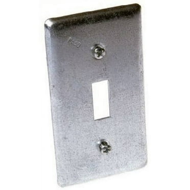 Raco 915C 4" 2 Device Square Crushed Corner Cover - Walmart.com