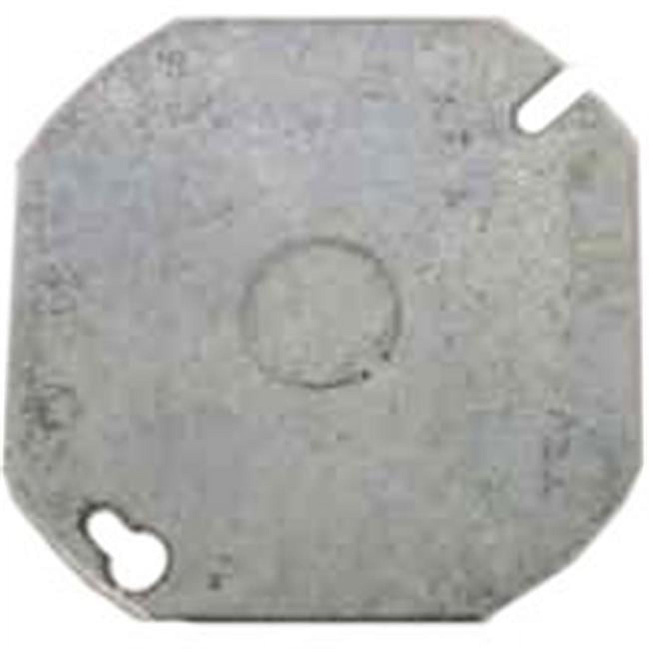 Raco 8724 4" Steel Round Cover with 1/2 Knockout Seal - Walmart.com