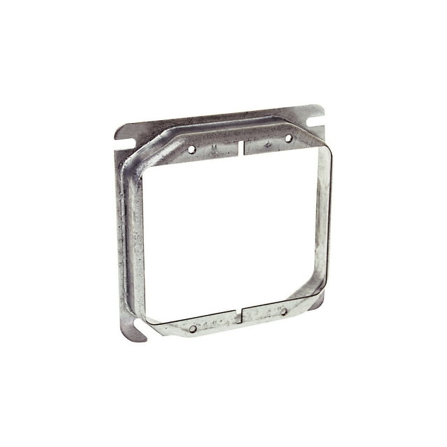 Raco 8779 Square Steel Electrical Box Cover, 4" Raised, 8.8 Cu. In ...