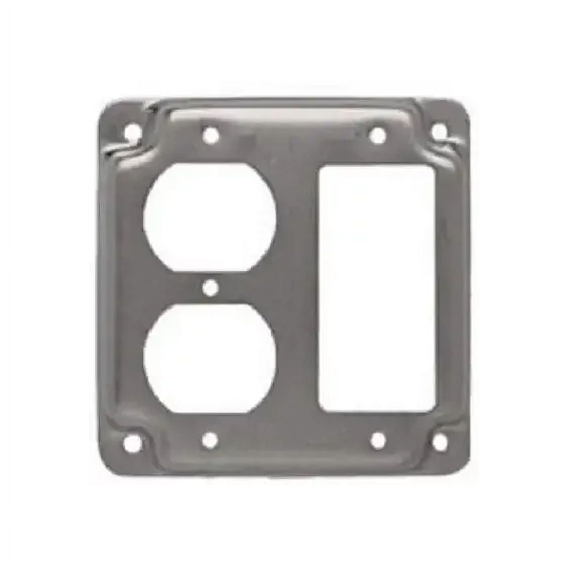Raco 915C 4 Inch Square Gfi And Duplex Cover, Each - Walmart.com