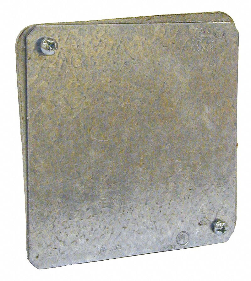 Raco Electrical Box Cover,Galvaznized Steel 762 - Walmart.com